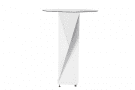 Twist Cocktail Highboy Table 42" High (White) | Lux Lounge EFR (888 ...