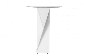 Twist Cocktail Highboy Table 42" High (White) | Lux Lounge EFR (888 ...