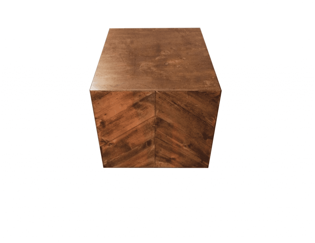 Herringbone Side Table | Lux Lounge EFR (888) 247-4411