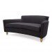 Collins Sofa Black | Lux Lounge EFR (888) 247-4411