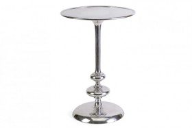 Princess Side Table Silver | Lux Lounge EFR (888) 247-4411