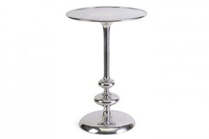 Princess Side Table Silver | Lux Lounge EFR (888) 247-4411
