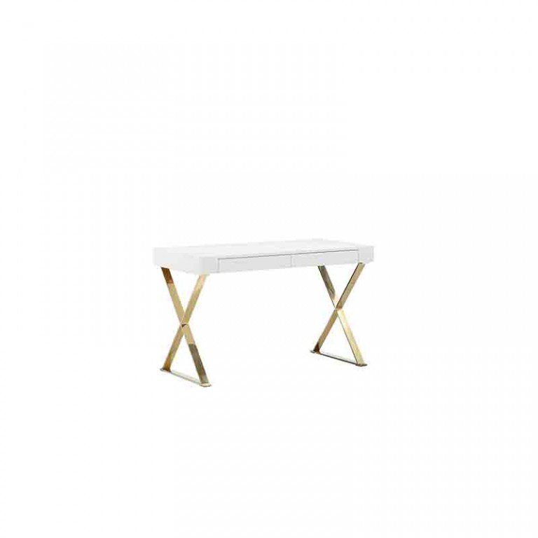 Tierney Desk White | Lux Lounge EFR (888) 247-4411