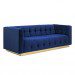 Maximus Sofa (Blue) | Lux Lounge EFR (888) 247-4411