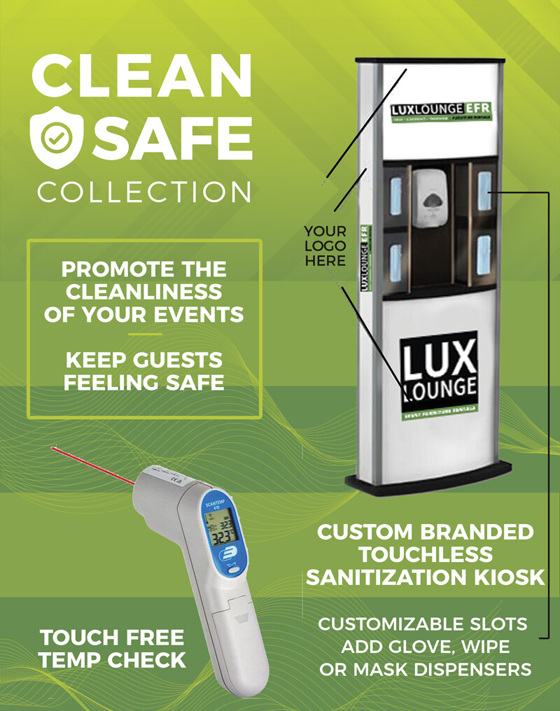 Safe + Clean Collection | Lux Lounge EFR (888) 247-4411