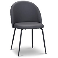 Capri Dining Chair (Grey) | Lux Lounge EFR (888) 247-4411